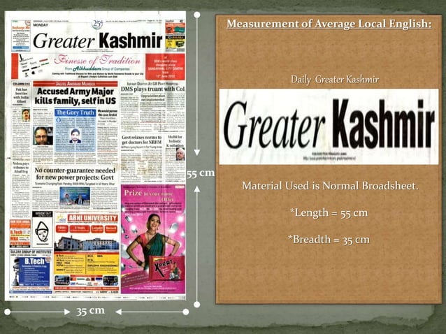 Newspaper layout analysis | PPSX