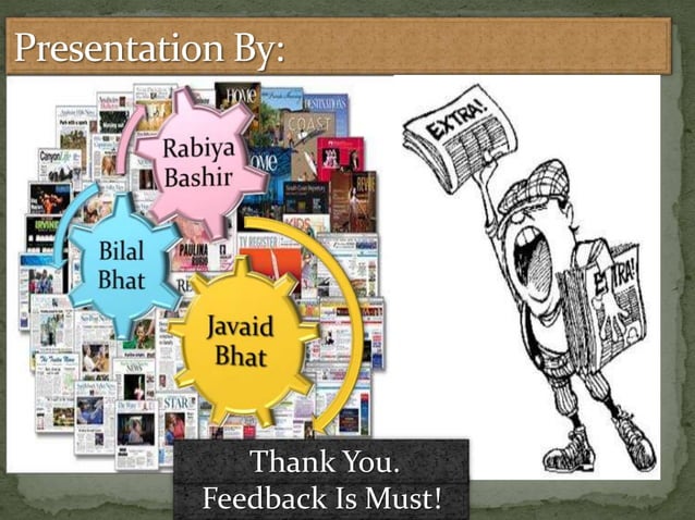 Newspaper layout analysis | PPSX