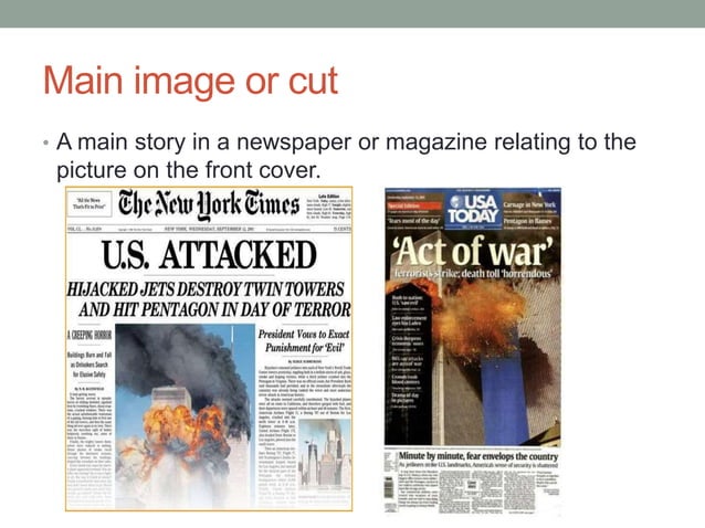 Newspaper: Layout and Features of Front Page | PPTX | Technology ...