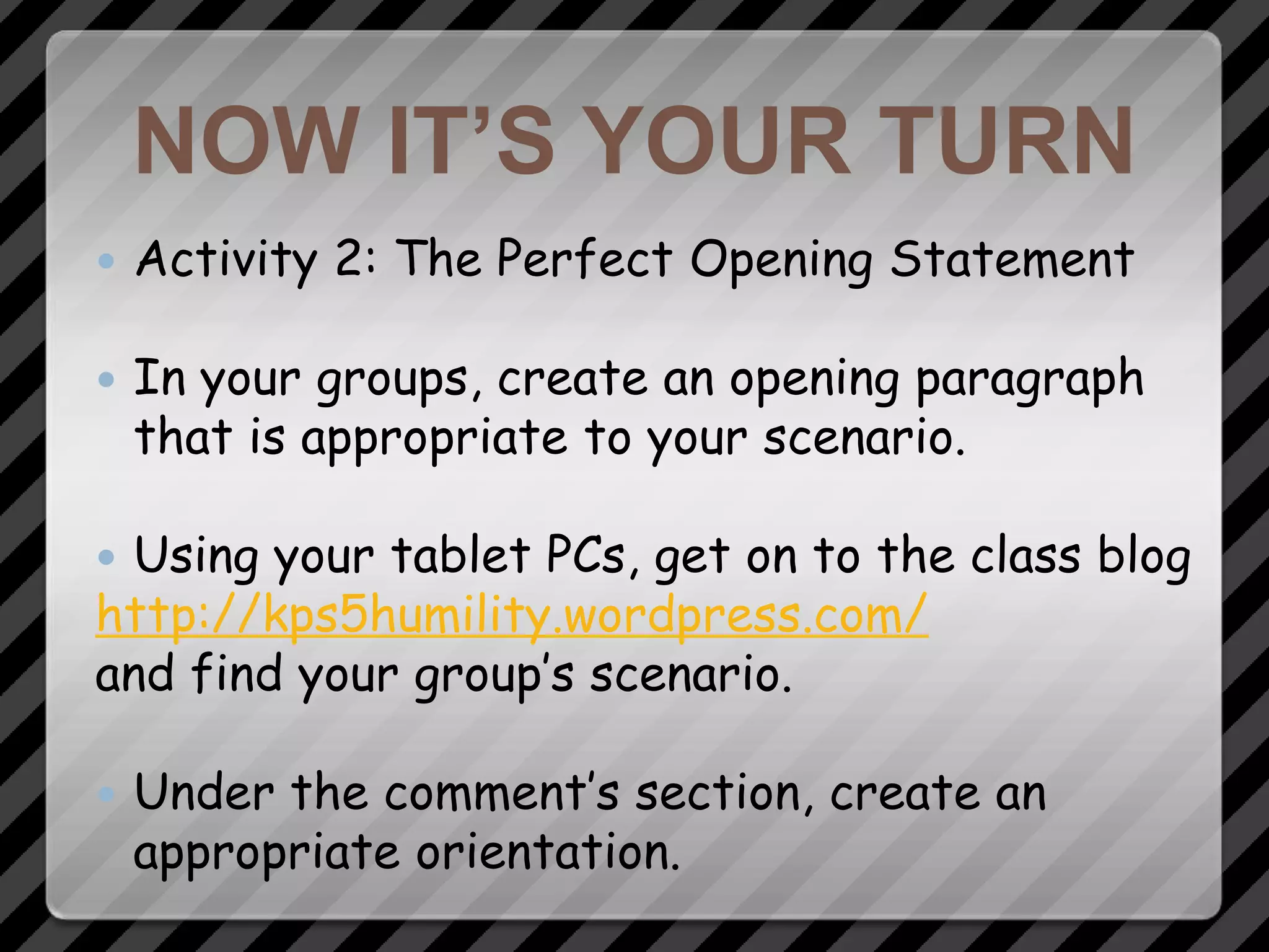 Writing a Factual Recount - News Reports | PPTX