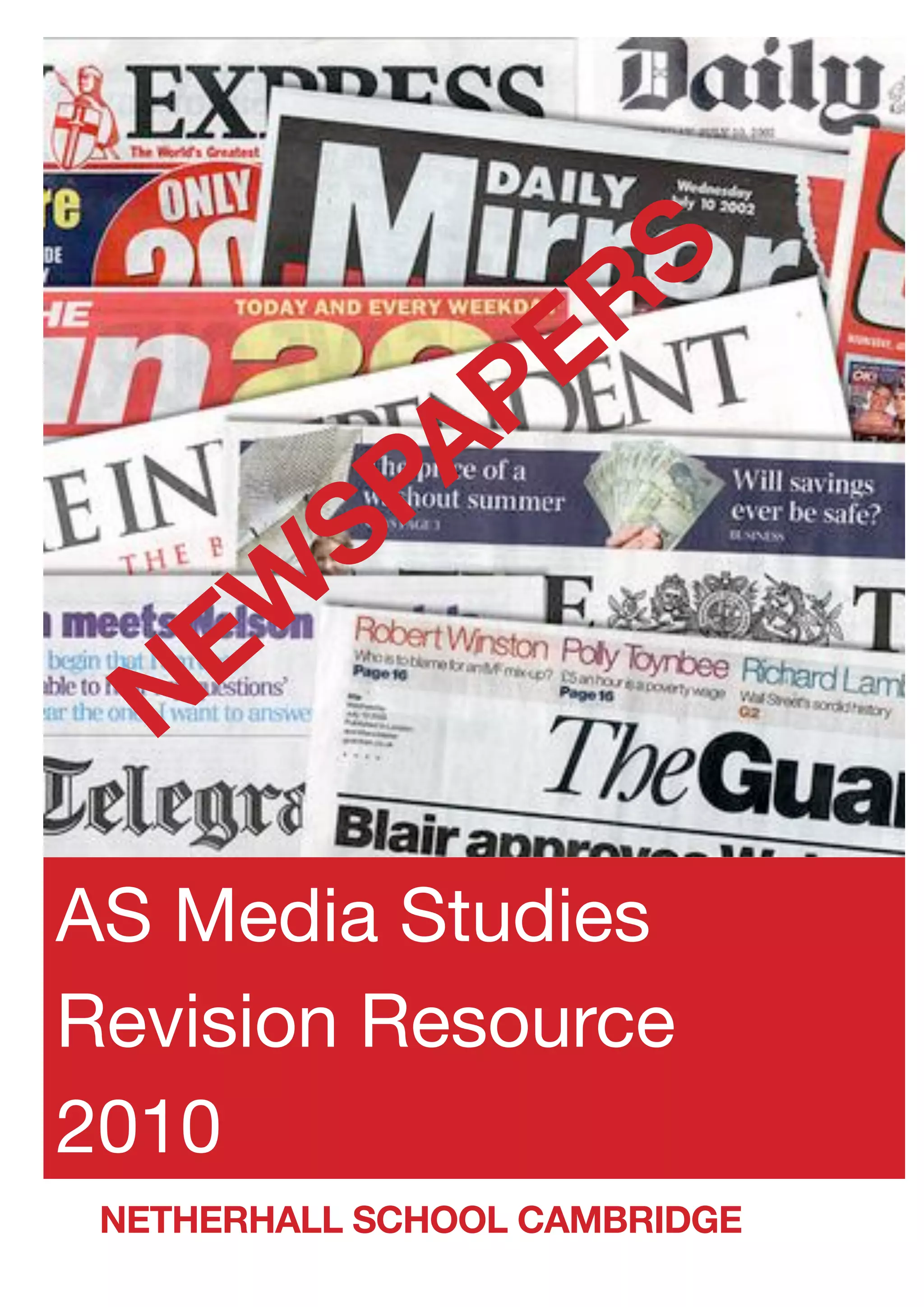 Newspaper revision guide compressed | PDF