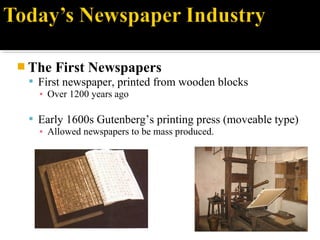 Newspapers | PPT