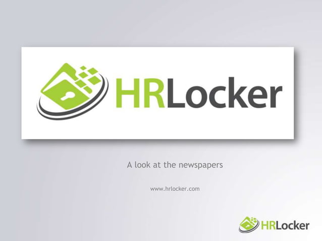 HR Locker - A look at the news | PPTX
