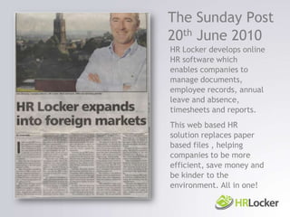 HR Locker - A look at the news | PPTX