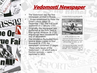History of Newspaper | PPTX