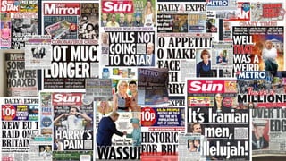 Newspapers Media tabloids newspapers examples | PPT