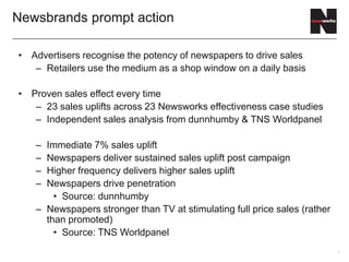 Newspapers prompt action | PPT
