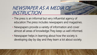 Newspapers(sreenath) | PPTX