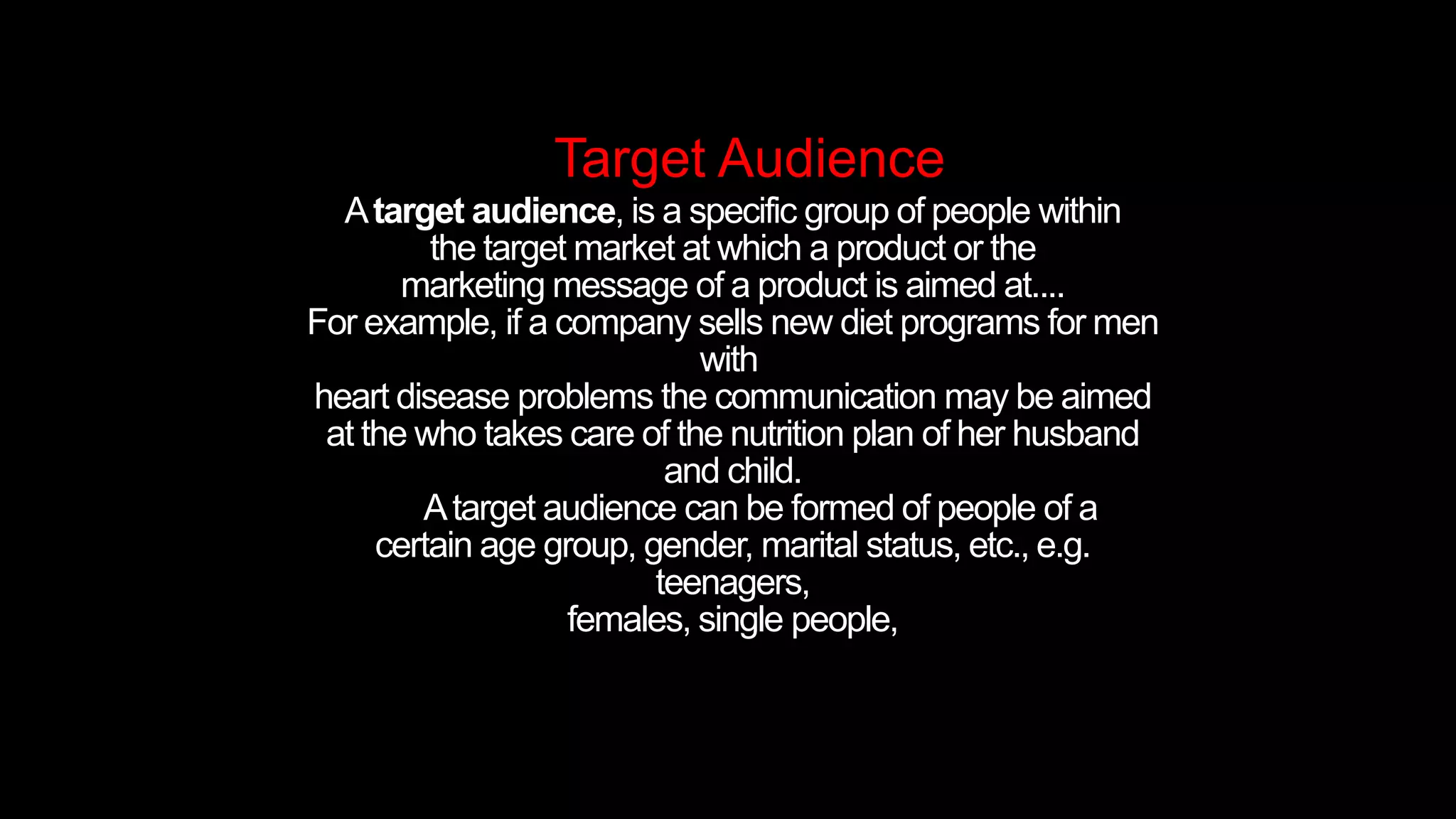 Newspaper’s target audience | PPTX
