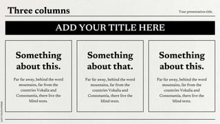 Newspaper style presentation template · SlidesMania.pptx