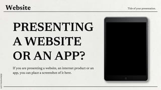 Newspaper style presentation template · SlidesMania.pptx