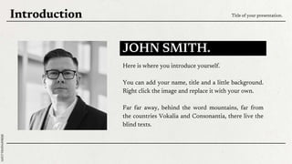 Newspaper style presentation template · SlidesMania.pptx