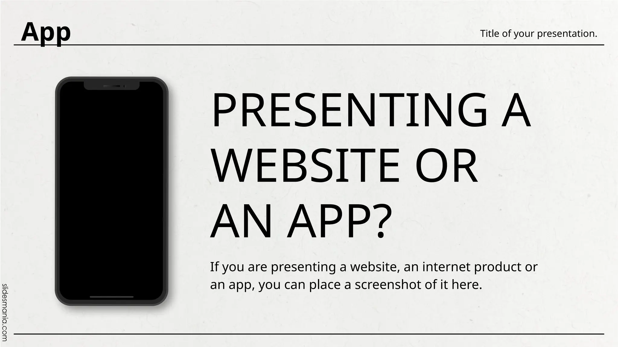 Newspaper style presentation template · SlidesMania.pptx