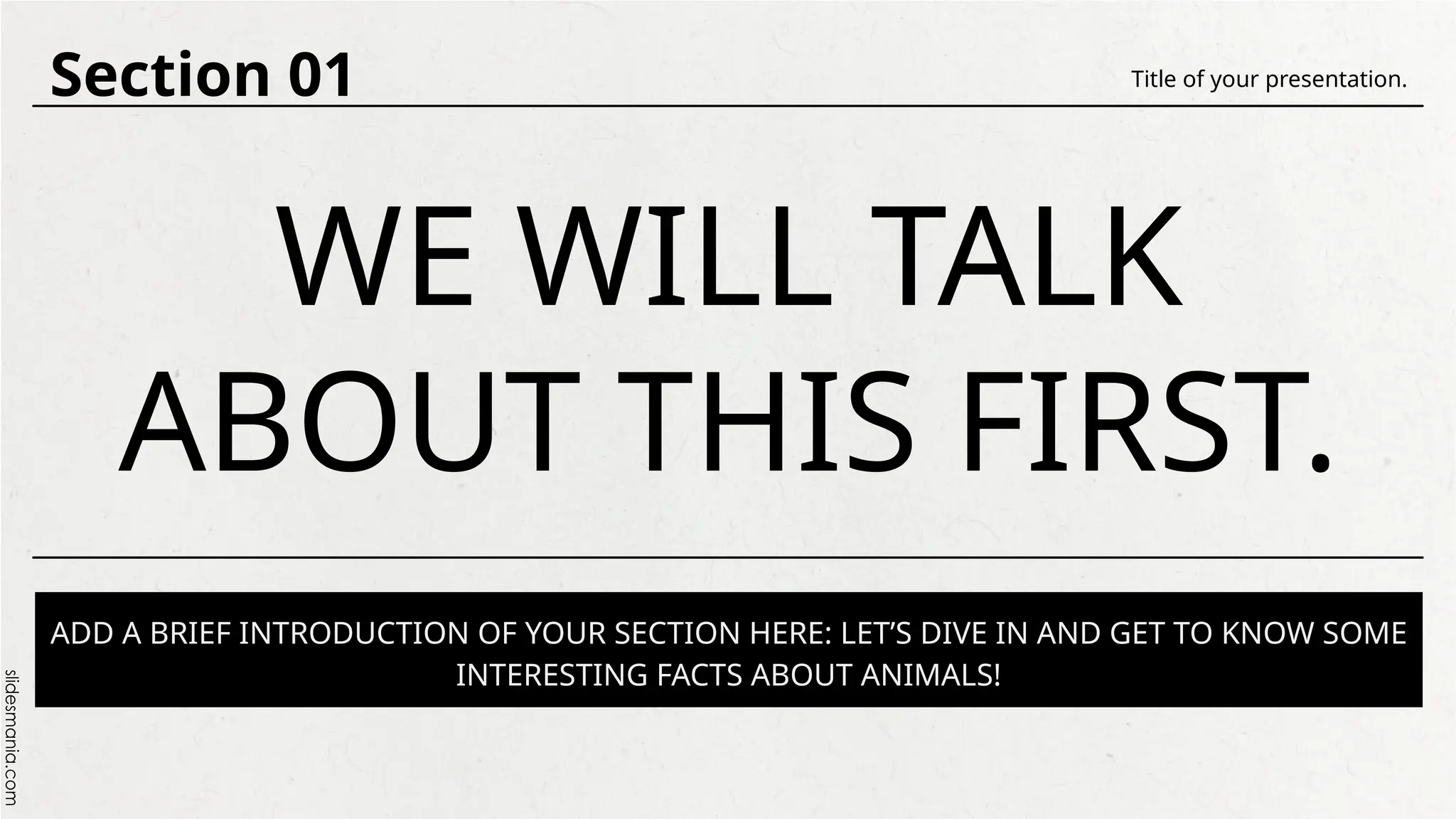 Newspaper style presentation template · SlidesMania.pptx