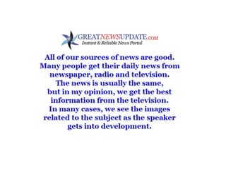 Newspapers vs internet news | PPT