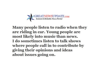 Newspapers vs internet news | PPT