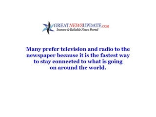 Newspapers vs internet news | PPT