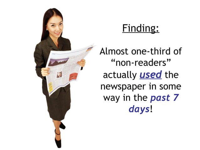 Newspaper Value Proposition | PPT | Media Industry | Industries