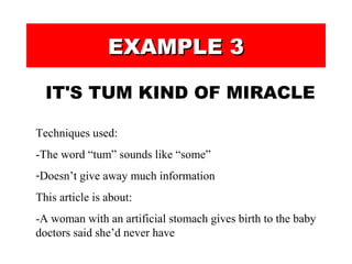 Newspaper writing | PPT