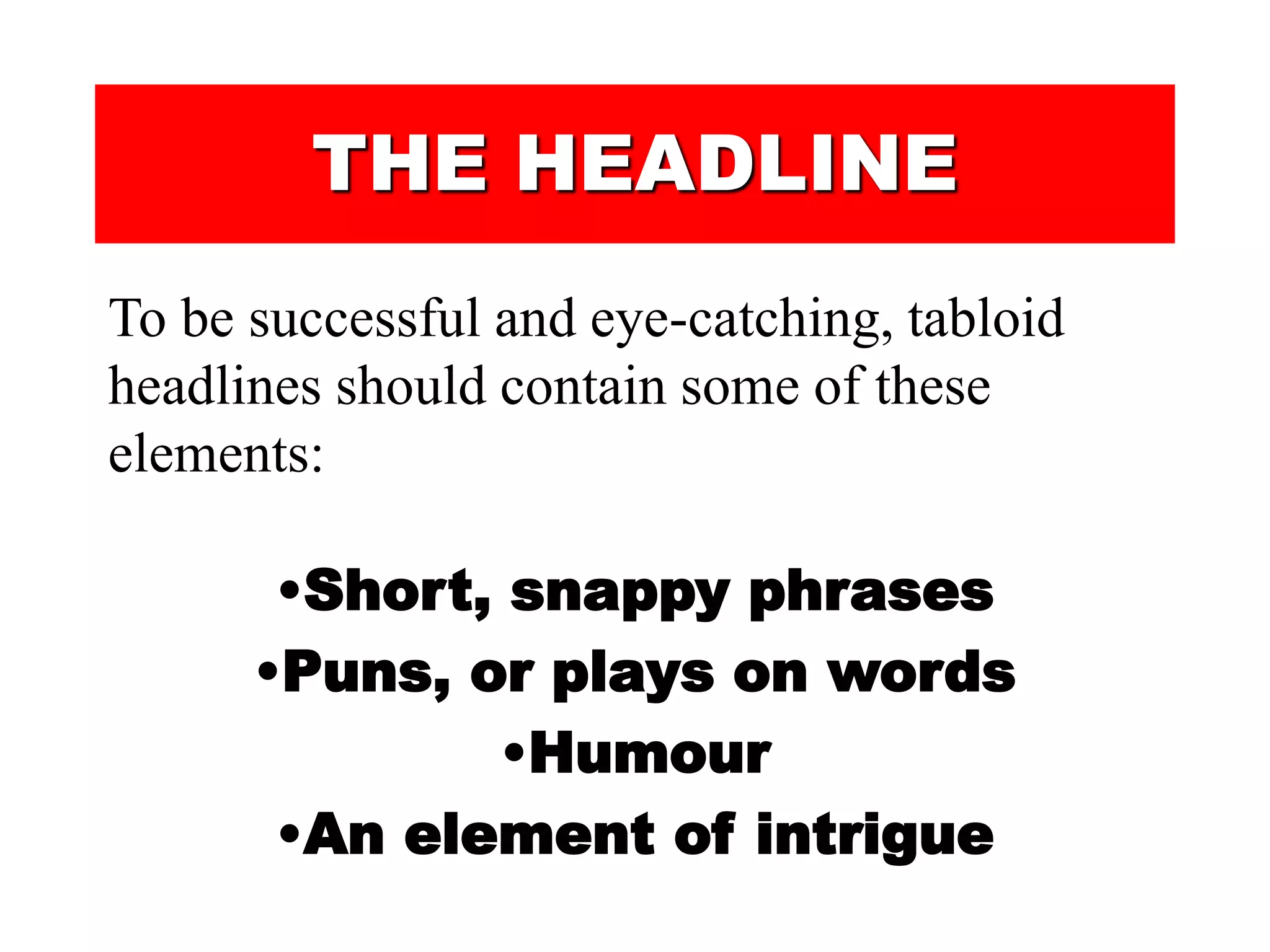 newspaper writing.ppt