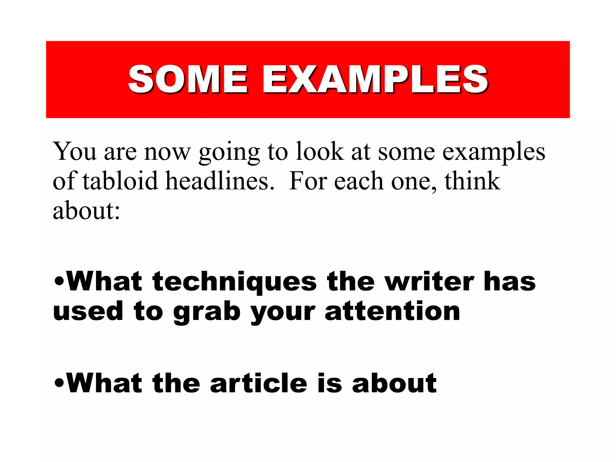 newspaper writing.ppt