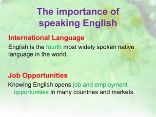 Teaching Speaking | PPT