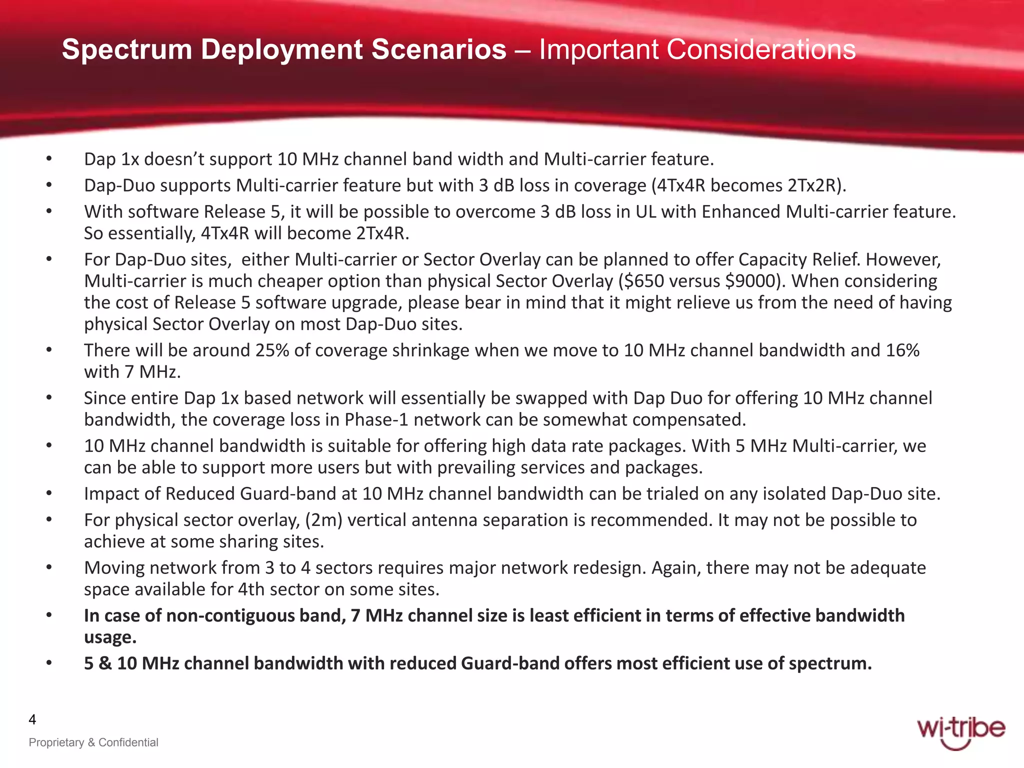 New spectrum deployment scenarios | PPTX | Digital Audio | Computer ...