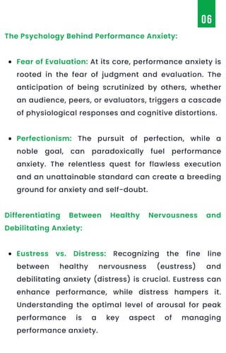 Performance Anxiety | PDF