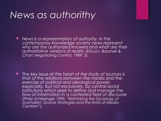 News, PR and Power | PPT