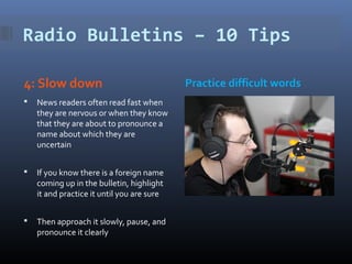 Radio News Production | PPT