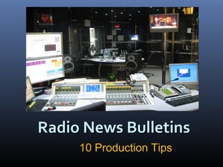 Radio News Production | PPT