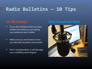 Radio News Production | PPT