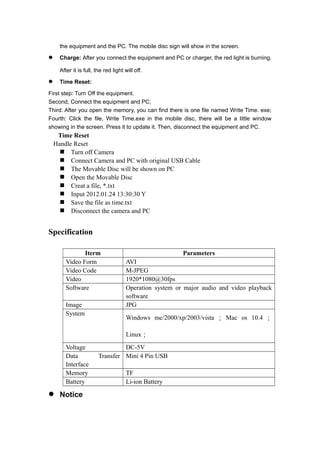 New spy soap box camera specification-spy soap box hidden camera operation guide | PDF