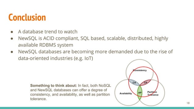 NewSQL - The Future of Databases? | PDF