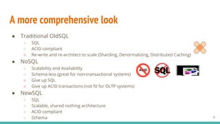 NewSQL - The Future of Databases? | PDF