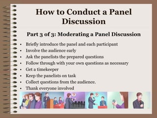 News reports, Speeches and Panel Discussion | PPTX