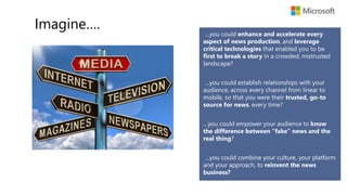 Newsroom of-the-future Workflows Digital transformation Discussion | PDF