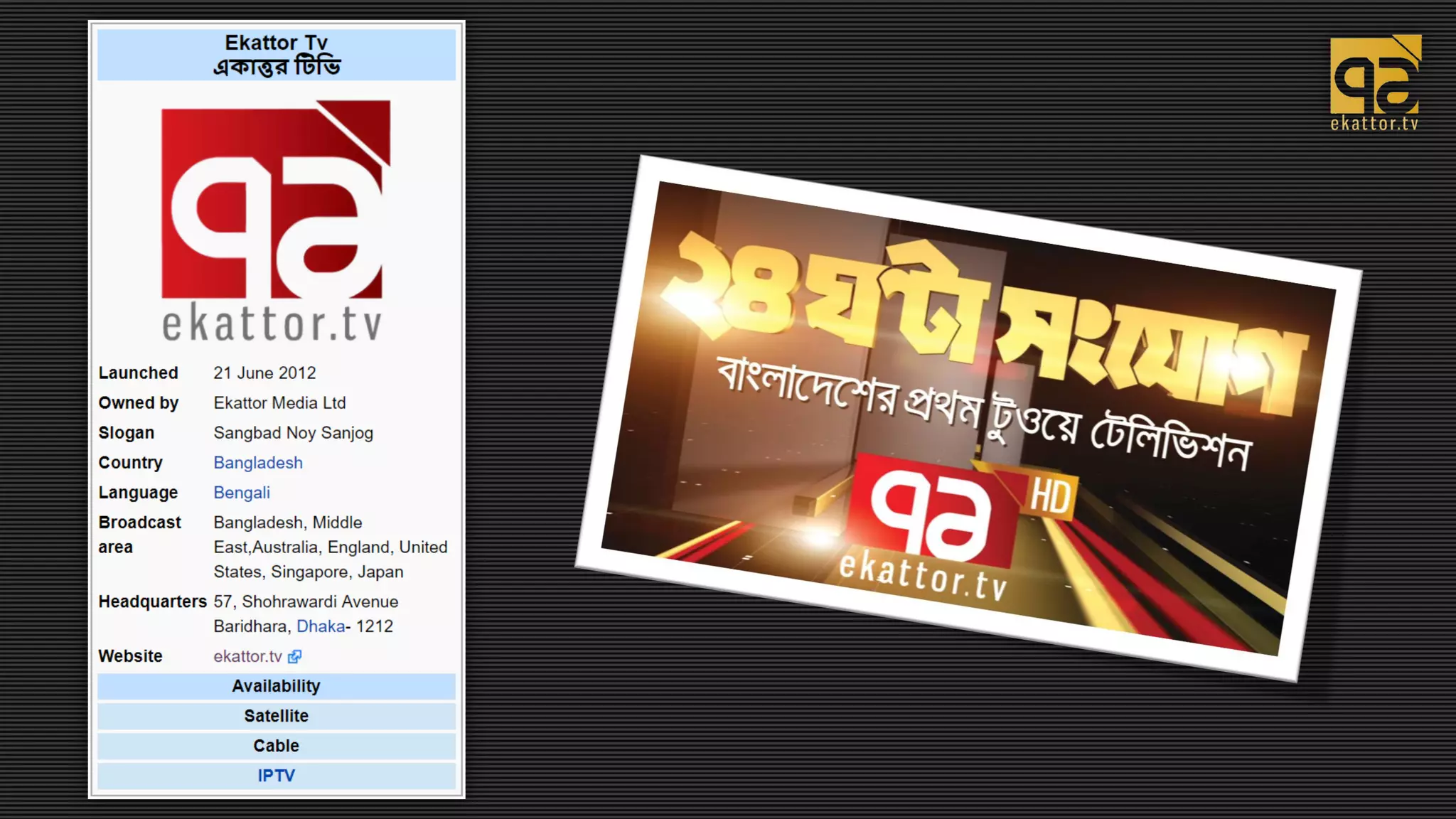 Newsroom Operation (Ekattor TV) | PPT