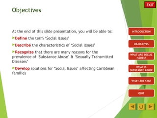 Social Studies M1 Social Issues | PPT