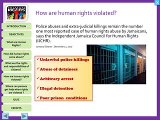 Social Studies M2 Human Rights | PPT | Law