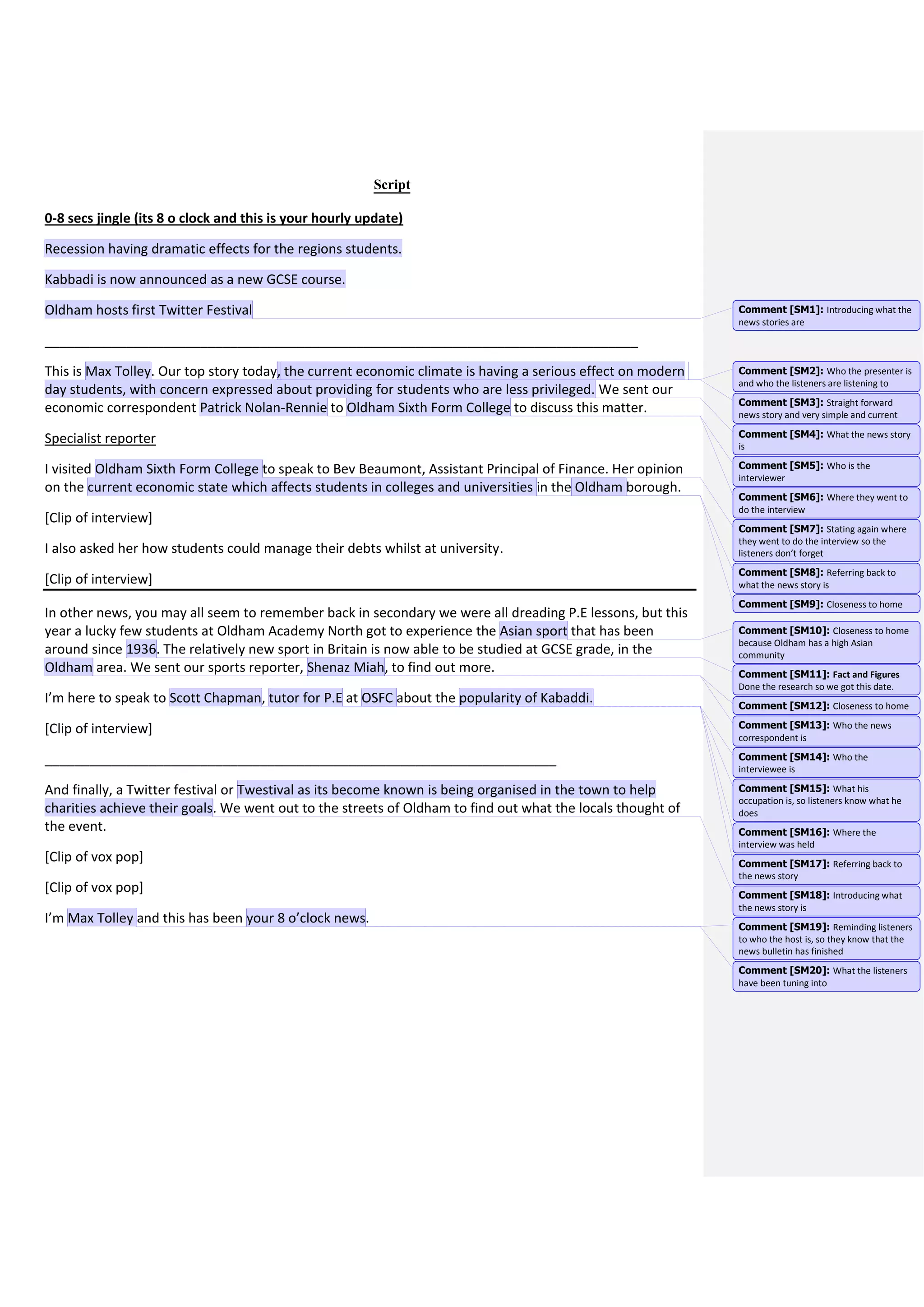 News script 2nd draft version 2 | PDF