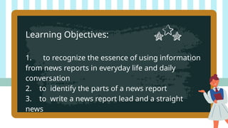 English class for grade 10 - Information Sources (News Articles) | PPTX