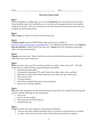 News story analysis | PDF