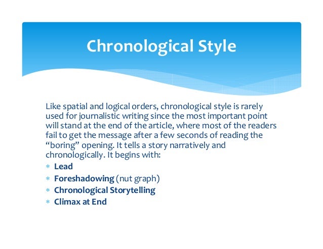 News story structures