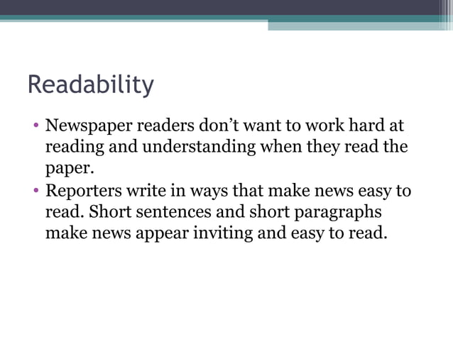 News Story Writing Skills | PPT