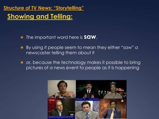 Structure of TV News | PPTX