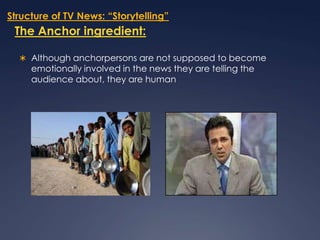 Structure of TV News | PPTX