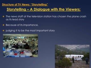 Structure of TV News | PPTX