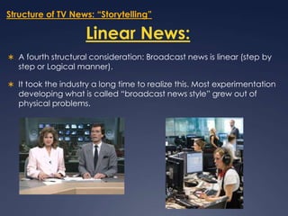 Structure of TV News | PPTX