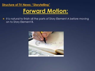 Structure of TV News | PPTX